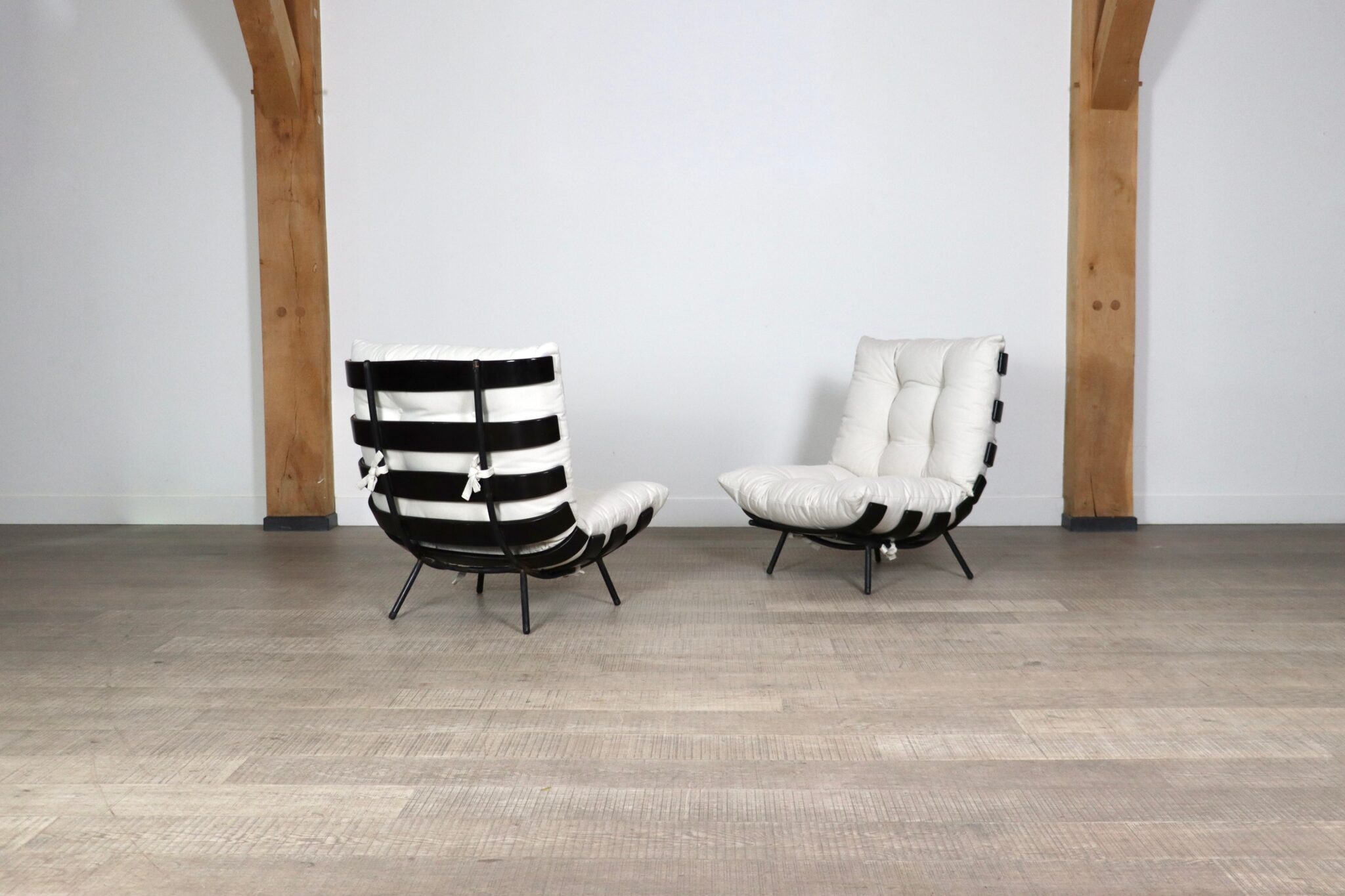 Pair of Costela lounge chairs by Carlo Hauner and Martin Eisler, 1950s ...